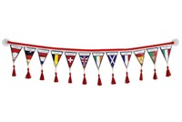 truck windscreen flags