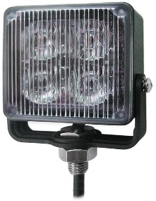 LED SQ 4 Flash Light Blue