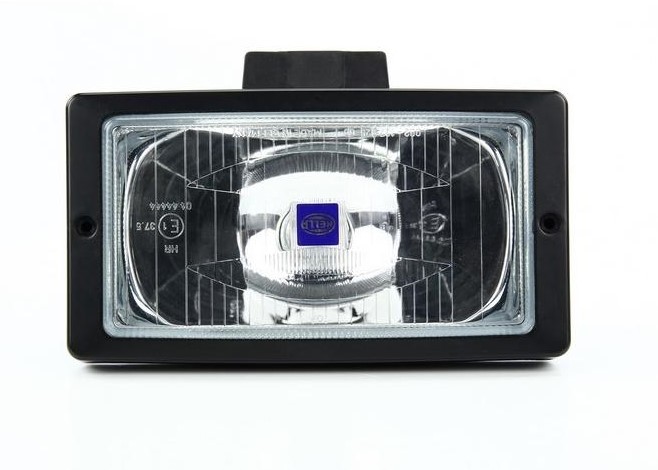 Fernlicht Hella Jumbo 220 Schwarz Klarglas Truck Accessoires