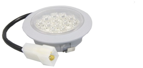 Binnen Verlichting LED Inbouw rood 24 volt Truck Accessoires