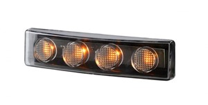 LED sunvisor light Scania Orange Truck Accessoires