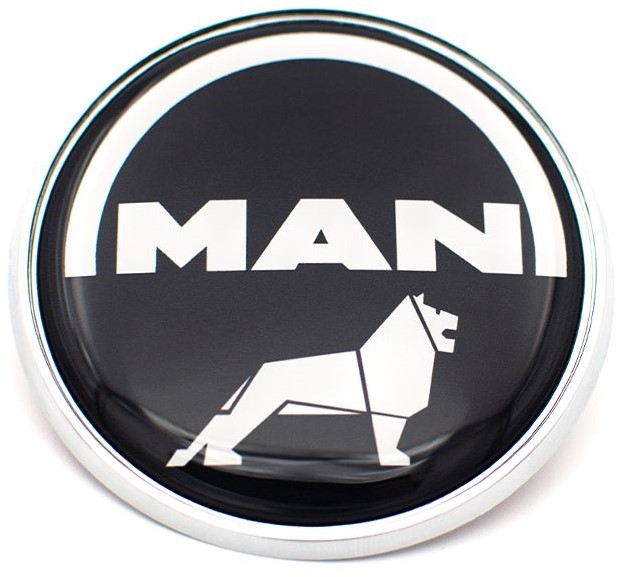 Embleem Rond MAN Truck Accessoires