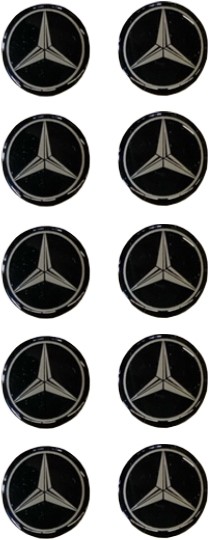 Wheel Nut Cap Stickers Mercedes Truck Accessoires