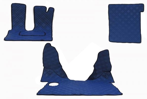 Engine cover and Floor mats DAF XF 95 Blue Truck Accessoires