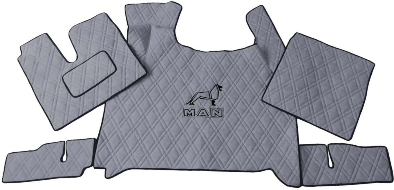 Engine cover and Floor mats MAN TGX 2020 Grey Truck Accessoires