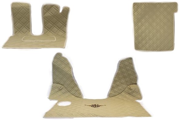 Motortunnel en Vloermatten DAF XG/XG+ Beige Truck Accessoires