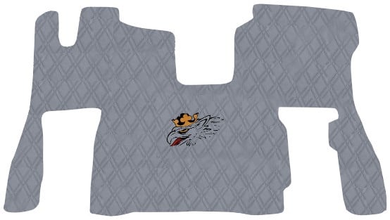 Engine cover and Floor mats Scania Next Gen S Grey Truck Accessoires