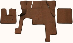 Engine cover and floormats MAN Truck Accessoires