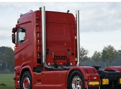 Old School Cabin Stairs Scania Next Gen