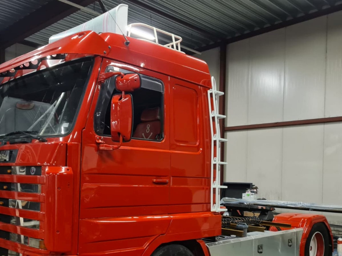 Old School roof rack Scania 2-3 Series