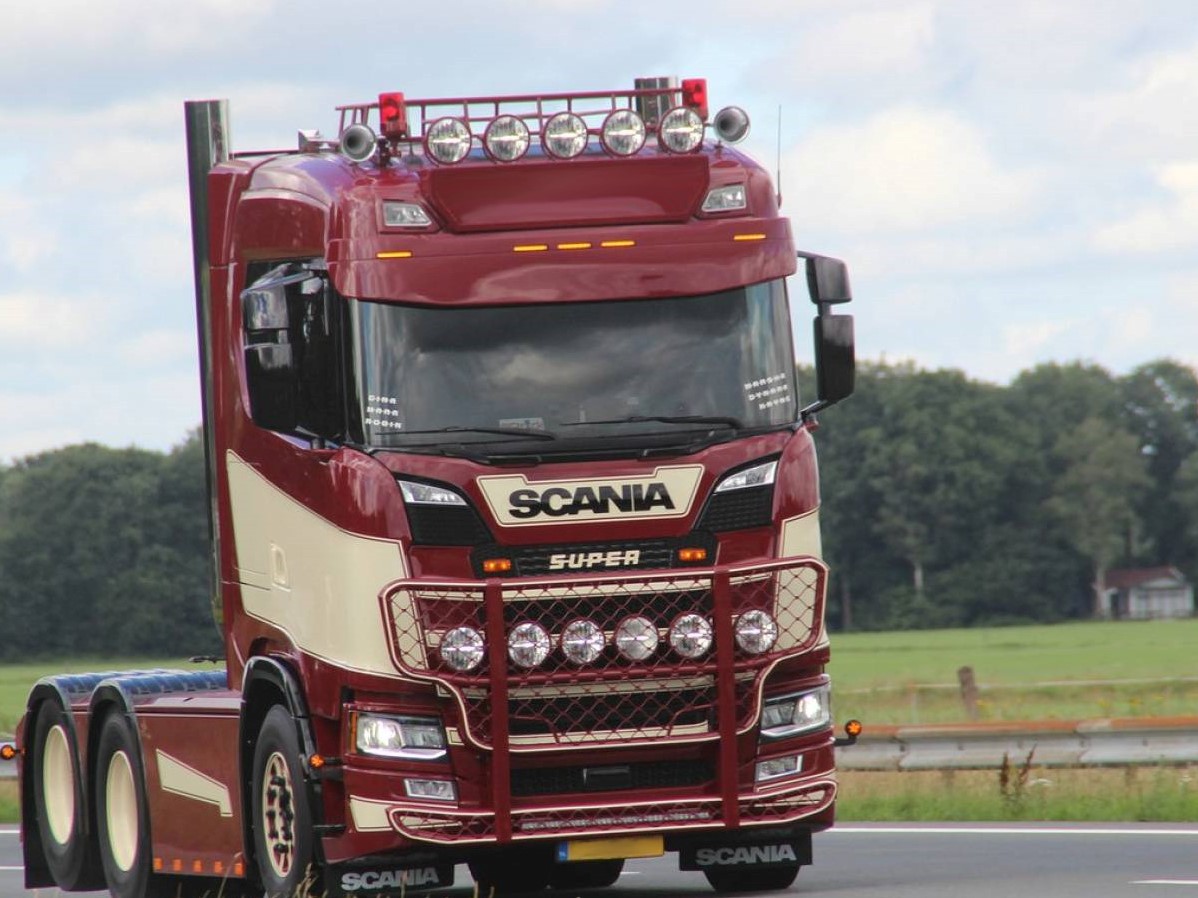 Old School roof rack Scania Next Gen