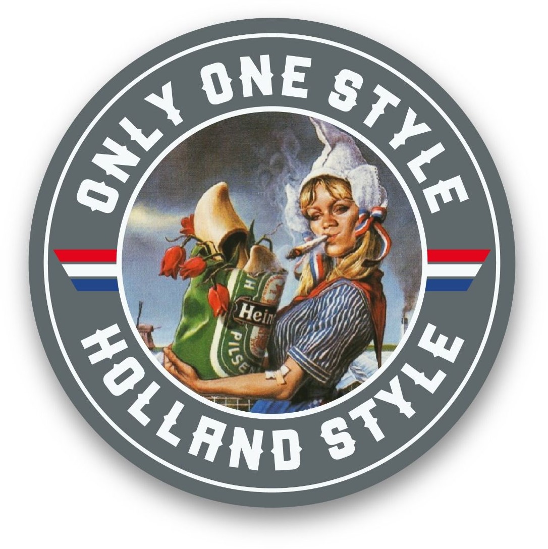 Sticker round - Only One Style Holland Style Truck Accessoires
