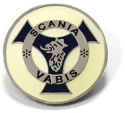 Pin Scania Vabis Zilver/Blauw Truck Accessoires