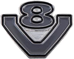 Pin V8 Logo Truck Accessoires