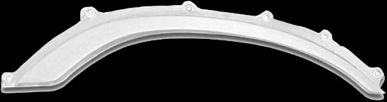 Polyester DAF XF 106 Fender flare Truck Accessoires