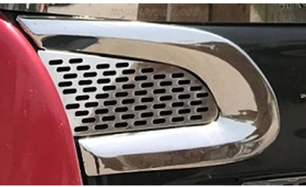 Stainless steel 3D frame for upper air vents Scania R Series