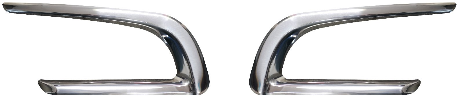 Stainless steel 3D frame for upper air vents Scania R Series