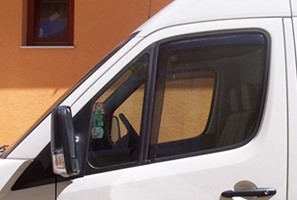 Window wind deflectors Truck Accessoires