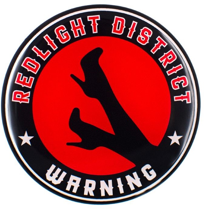 Naafsticker Redlight District Truck Accessoires