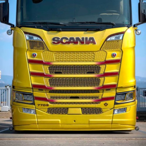 Polyester Onderspoiler Scania Next Generation Midden Type 4 Truck ...