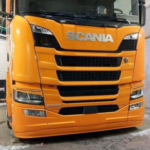 Polyester Bumper Spoiler Scania Next Generation Middle Type 4