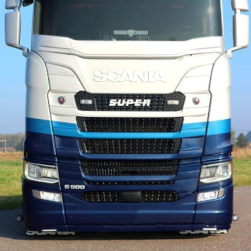Polyester Bumper Spoiler Scania Next Generation Low Type 7