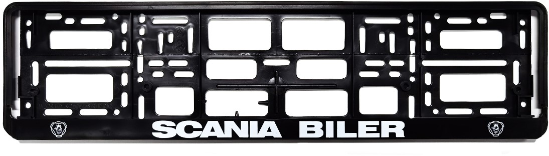 License plate holder Scania Biler