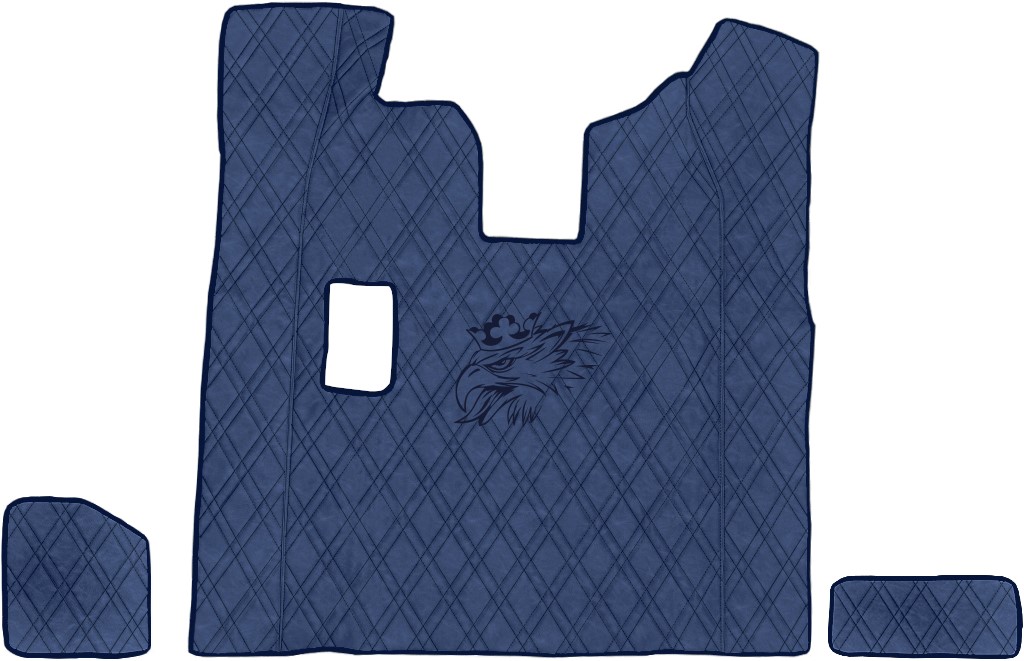 Engine cover Scania stitched Blue Truck Accessoires