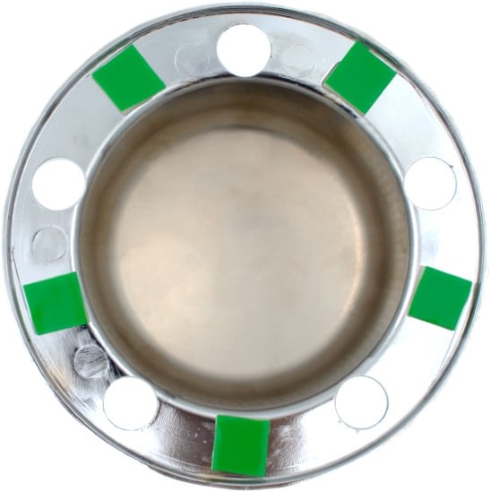 Scania 3 Series Chrome cover cap for front hub Truck Accessoires