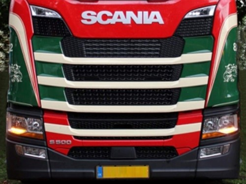 Scania Next Gen S & R from 2016 halogen headlights - DRL conversion kit