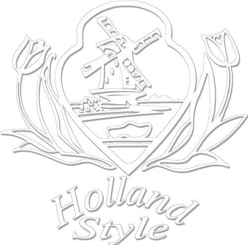 Sticker Holland Style - Wit Truck Accessoires