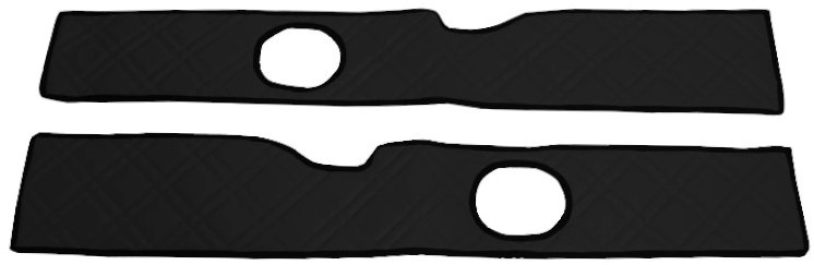 Seat rim DAF - Black Truck Accessoires