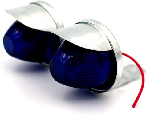 Set old school mullion lights - Blue