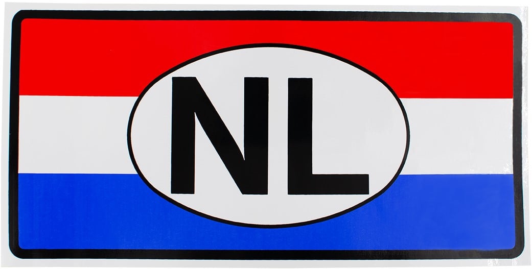 Sticker NL groot Truck Accessoires