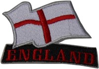 Ironing Emblem England Flag Truck Accessoires