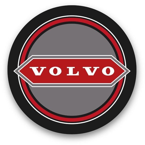 Sticker rond - Volvo Rood Truck Accessoires