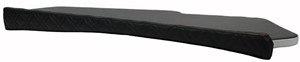 Volvo FH4 dashboard tafel van gestikt leer - Zwart Truck Accessoires